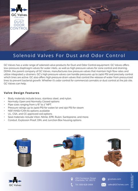 GC Valves - Solenoid Valve Literature