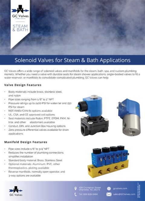 GC Valves - Solenoid Valve Literature