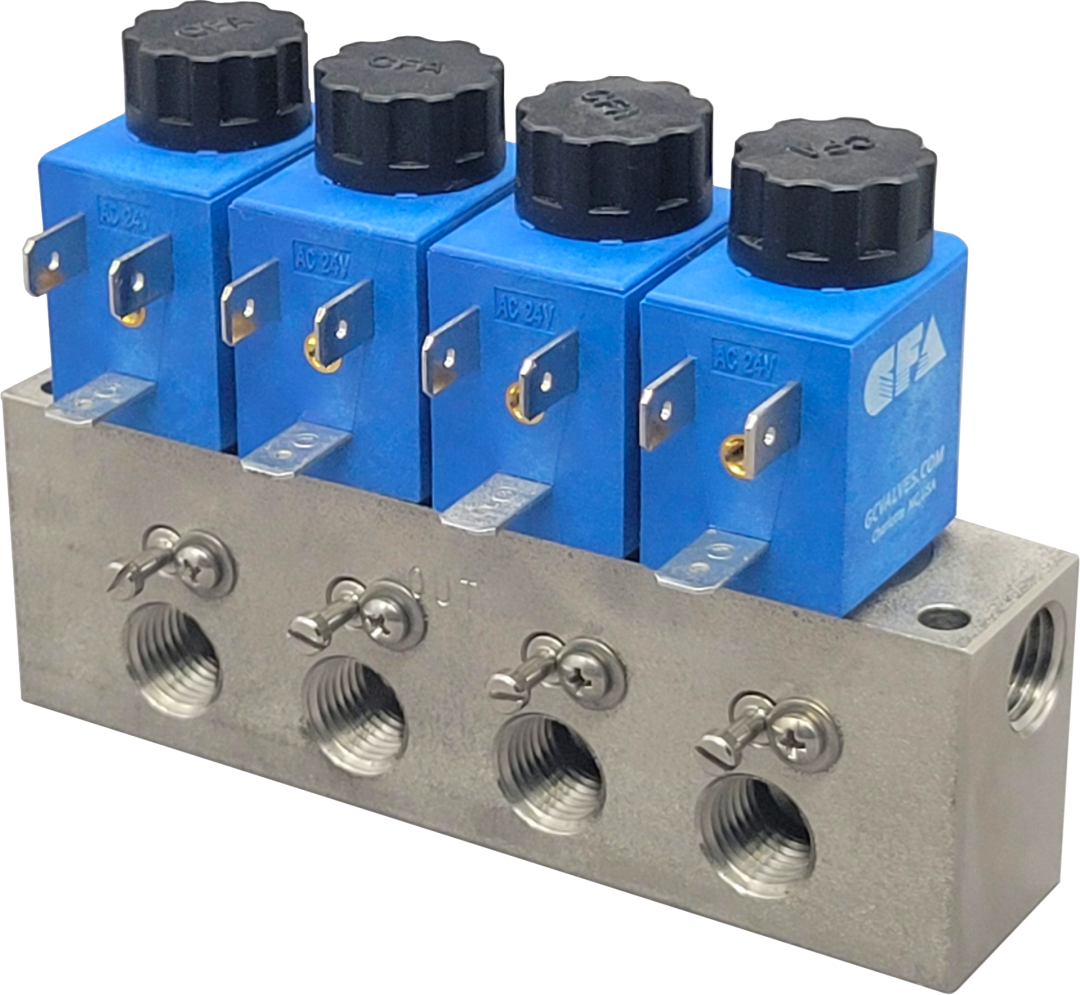 GC Valves - Solenoid Valves and Manifolds